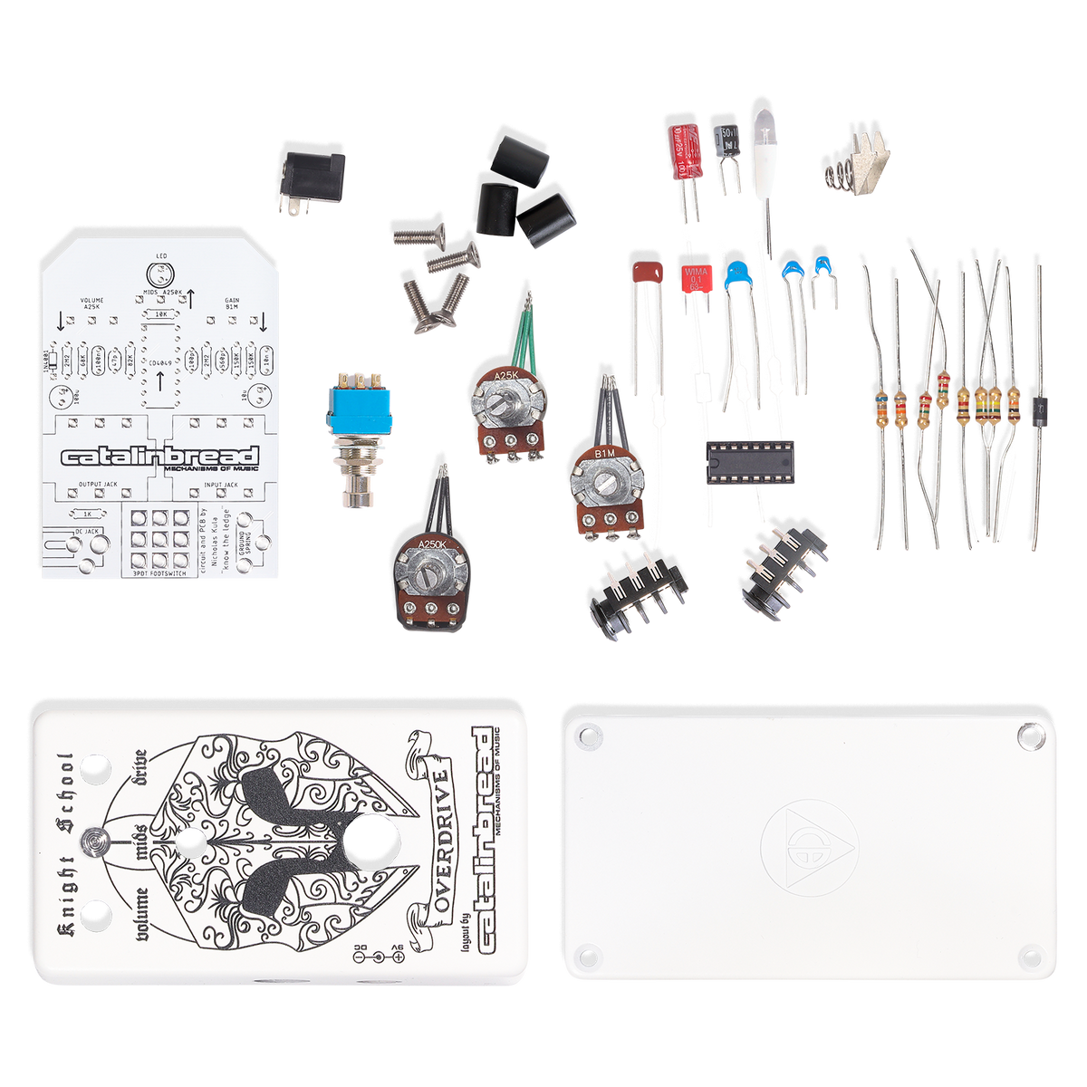 Knight School Overdrive DIY Kit – Catalinbread Effects